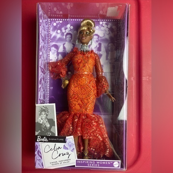 Barbie | Toys | Barbie Signature Celia Cruz Inspiring Women Collector ...